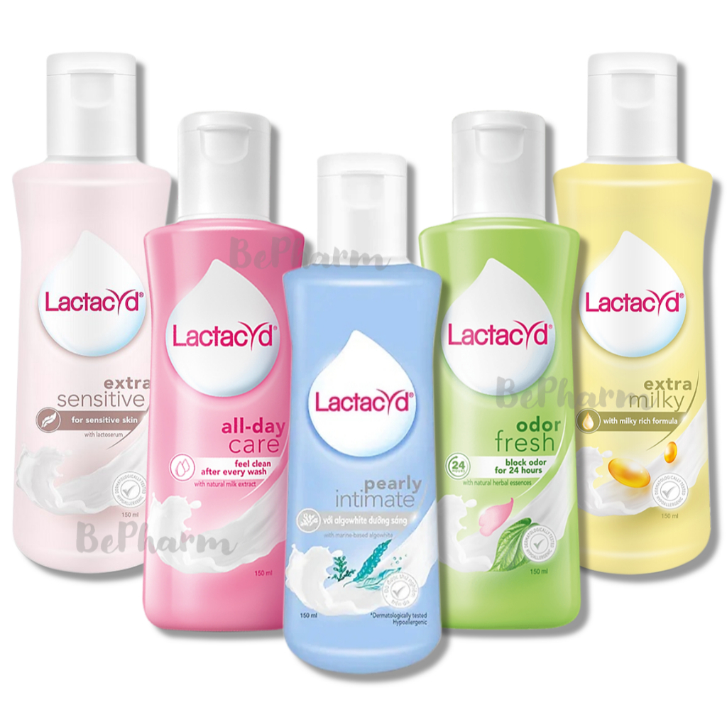 แลคตาซิด น้ำยาทำความสะอาดจุดซ่อนเร้น Lactacyd Daily Feminine Wash 60 ml หรือ 150 ml น้ำยาล้างจุด ...