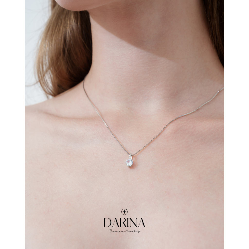 Danika Necklace สร้อยคอ Darina Jewelry DRN0010 พร้อมกล่องเครื่องประดับ เขียนการ์ดได้ | Shopee ...