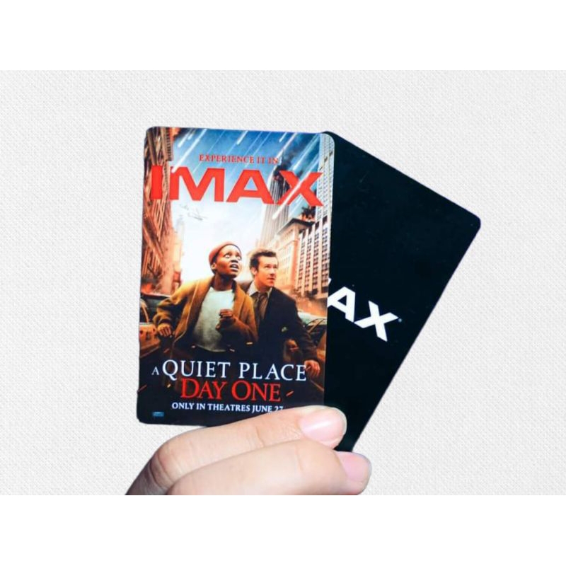 บัตรสะสม บัตรแข็ง IMAX Collectible Card A Quiet Place Day One ดินแดนไร้ ...