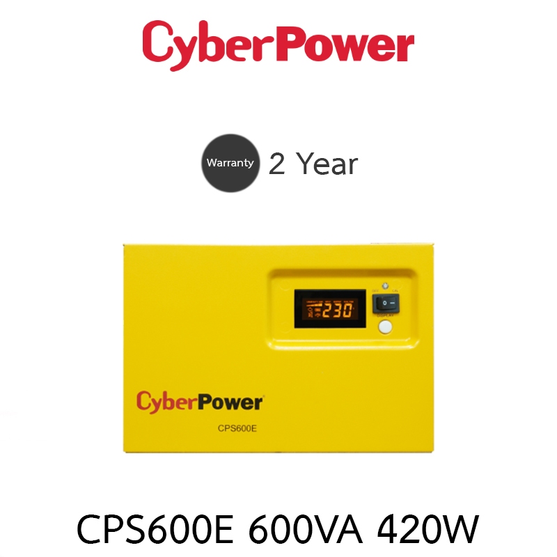 Cyberpower Emergency Power Systems รุ่น CPS600E-AS CPS600E 600VA 420W ...