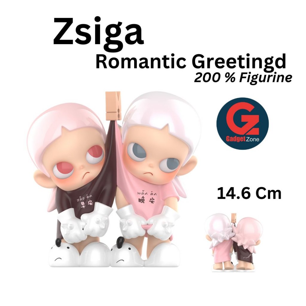 ส่งด่วนจากไทย Zsiga Romantic Greetings Figurine 200% ของแท้จาก Popmart ...