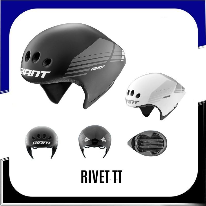 หมวกจักรยานไทม์ไทรอัล Giant รุ่น Rivet TT | Shopee Thailand