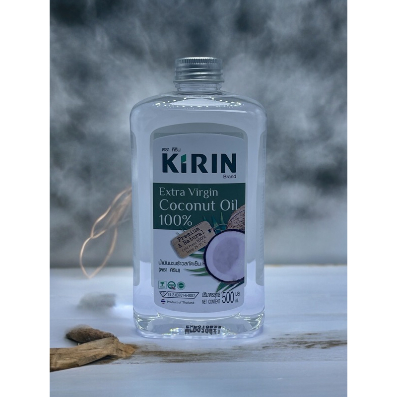 น้ำมันมะพร้าวสกัดเย็นบริสุทธิ์ จากธรรมชาติ เกรดพรีเมียม ตรา คิริน KIRIN EXTRA VIRGIN COCONUT OIL ...