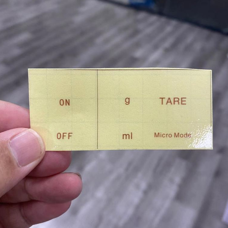 TANITA KD-321 English label paper | Shopee Thailand