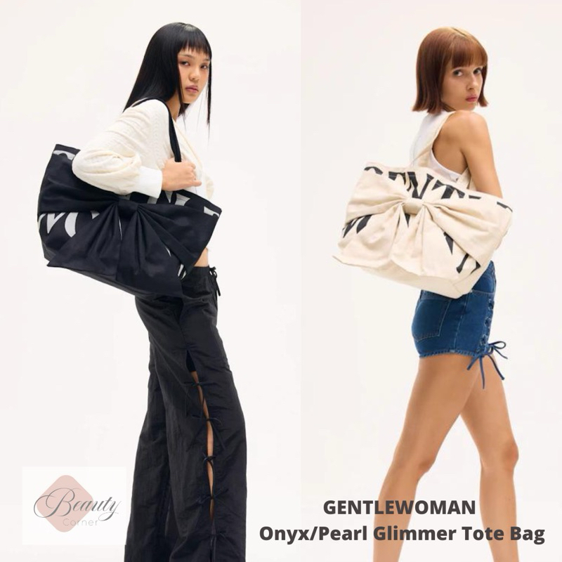 [พร้อมส่ง] กระเป๋า Gentlewoman Onyx Glimmer Tote Bag / Pearl Glimmer Tote Bag | Shopee Thailand
