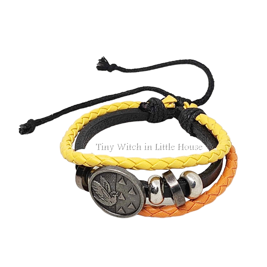 Demon Slayer Kimitsu no Yaiba Zenitsu Agatsuma Devil Blade PU Leather ...