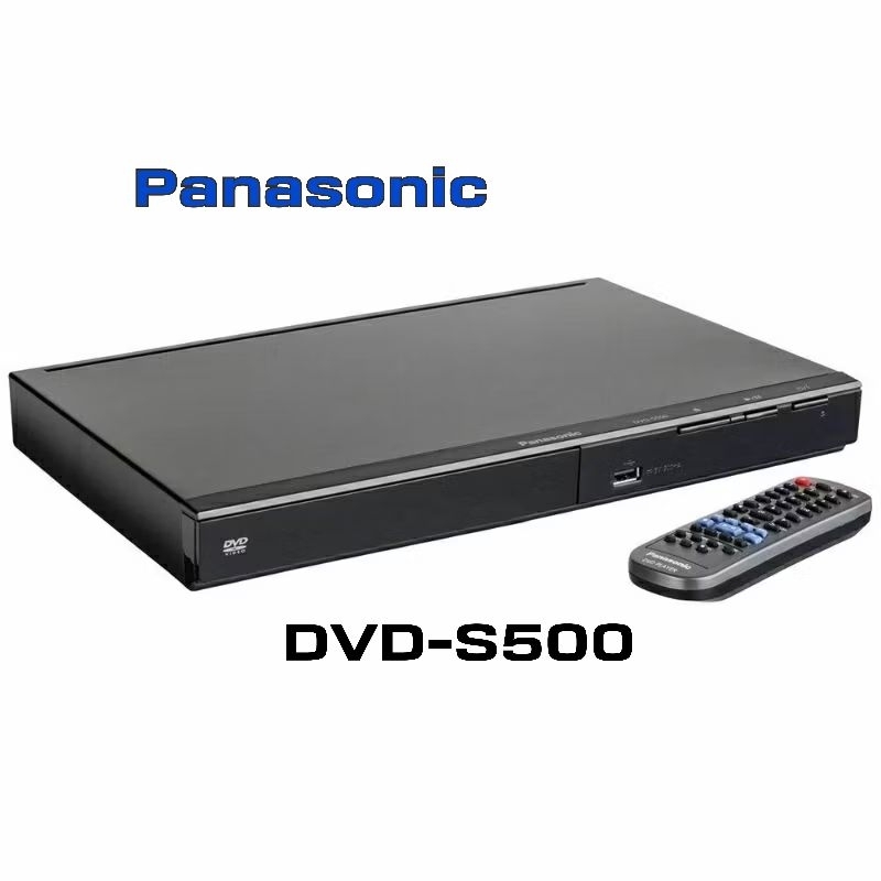Panasonic เครื่องเล่น ดีวีดี DVD PLAYER USB MP3 รุ่น DVD-S500GJ-K ...