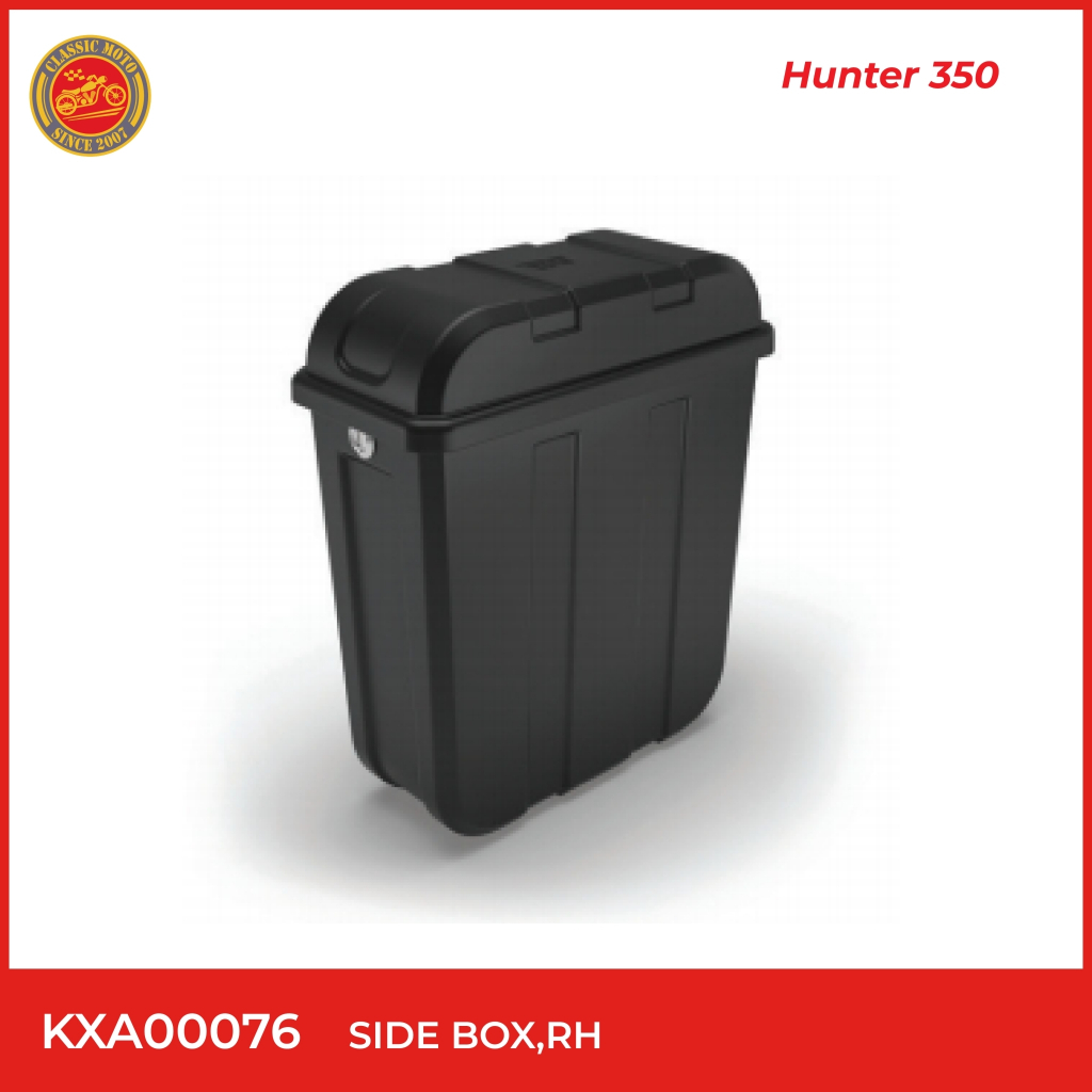 กล่องข้าง ด้านขวา Meteor Classic Bullet Hunter 350 แท้ศูนย์ Royal ...