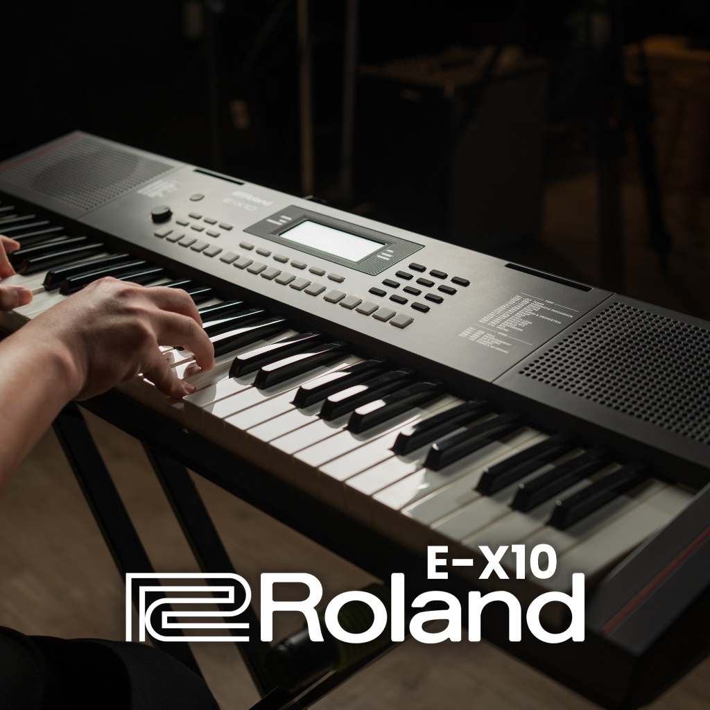 Roland E-X10 คีย์บอร์ด Roland E-X10 Arranger Keyboard / Roland EX10 รับประกันศูนย์ Music Arms ...