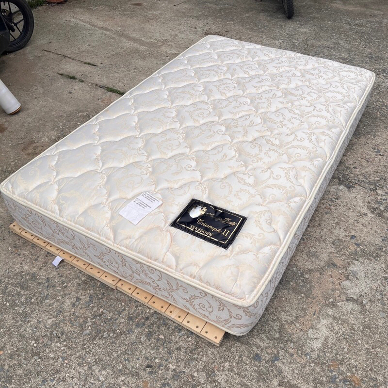 ที่นอนสปริง Kingsdown Triumph II Made in USA ขนาด 4 ฟุตที่ใช้ในโรงแรมระดับ 5 ดาว | Shopee Thailand