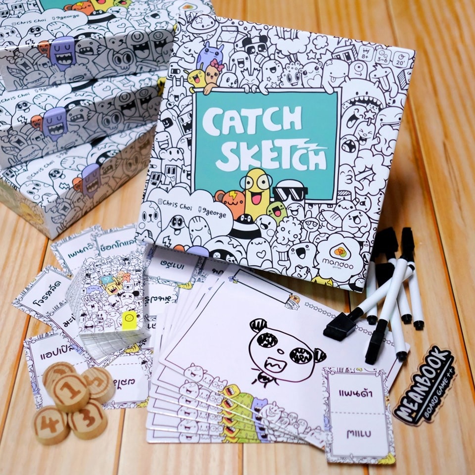 Catch Sketch มือวาดอันดับหนึ่ง Board Game (ภาษาไทย) [V1] | Shopee Thailand