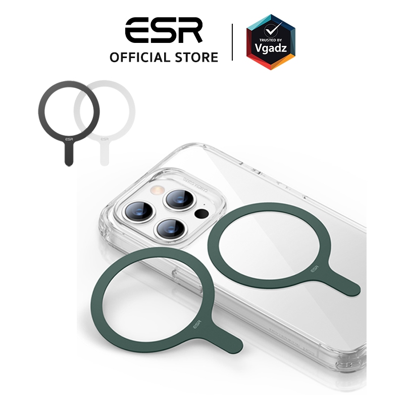 ESR วงแม่เหล็กสำหรับติดด้านหลังเคส รุ่น HaloLock Universal Ring 360 ...