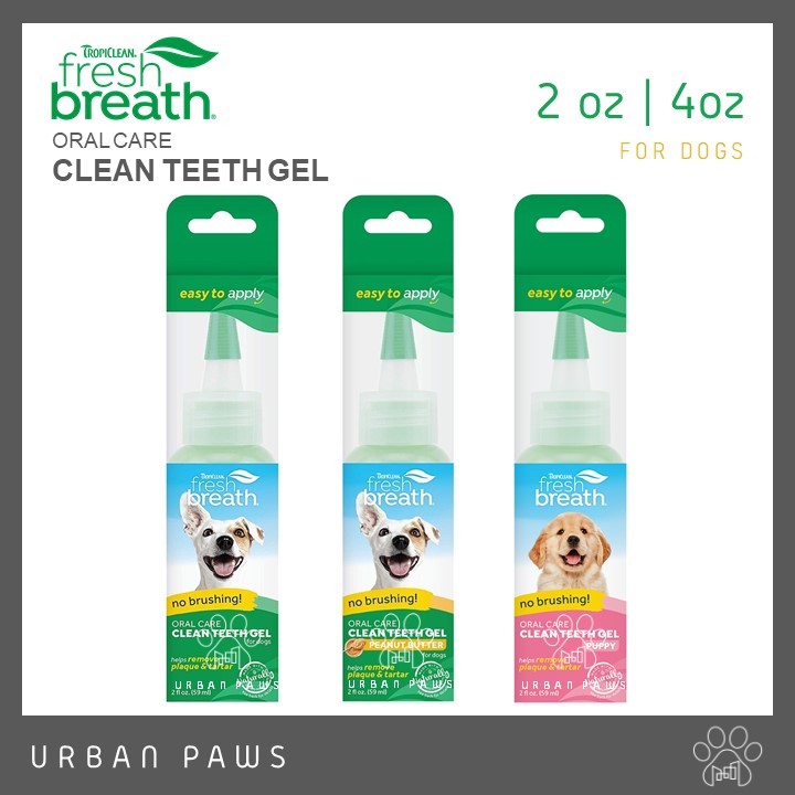 TropiClean - Clean Teeth Gel for Dogs เจลทำความสะอาดช่องปาก กำจัดคราบ ...