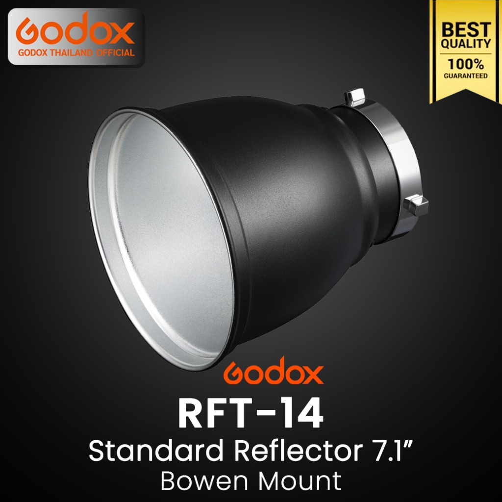 Godox Reflector RFT-14 Standard Reflector 7.1 inch - Bowen Mount ...