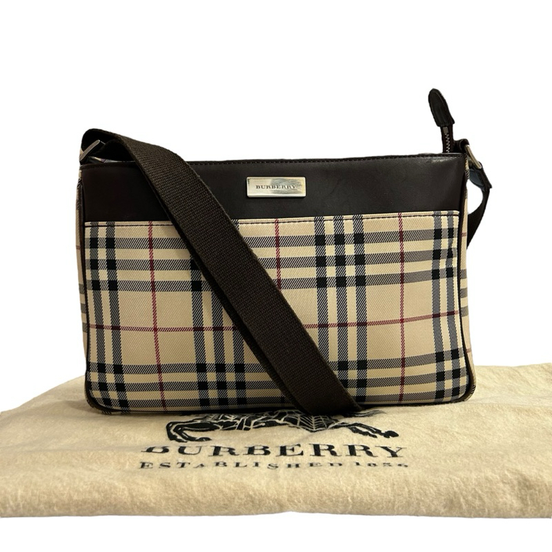 กระเป๋า BURBERRY LONDON MONOGRAM CROSSBODY แท้ | Shopee Thailand