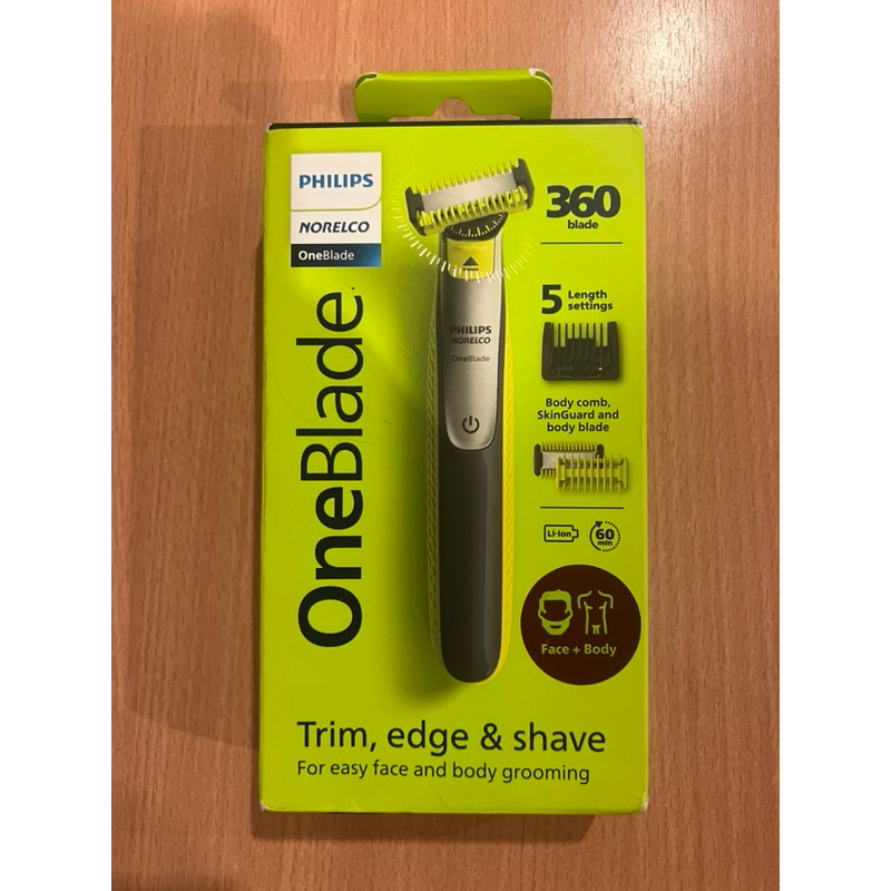 Philips Norelco OneBlade 360 Shaver, QP2834/70, Face and Body (New ...