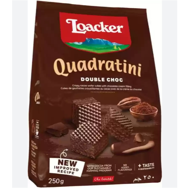 Locker - Crispy wafer double choc 125g | Shopee Thailand