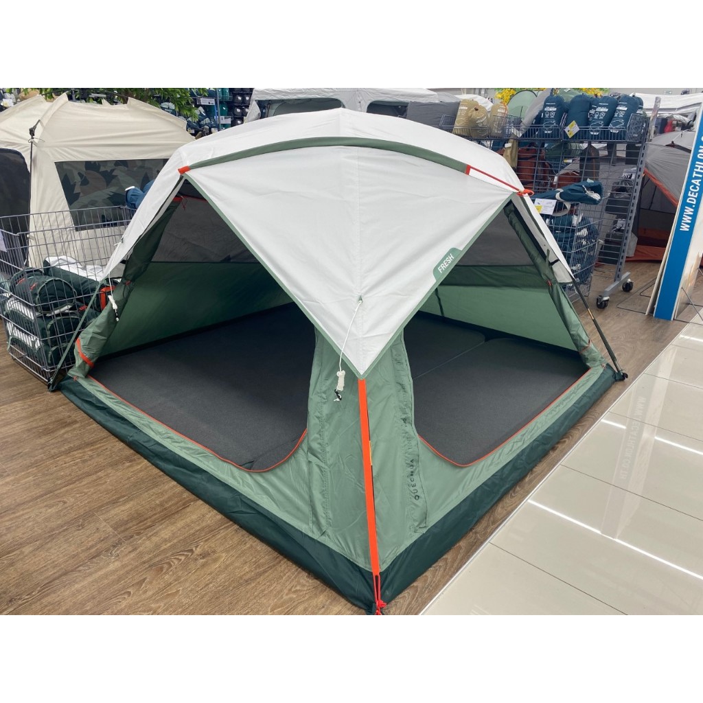 🔥พร้อมส่ง🔥 QUECHUA เต็นท์ ตั้งแคมป์ รุ่น MH100 ULTRA FRESH ขนาด 3 คน ...