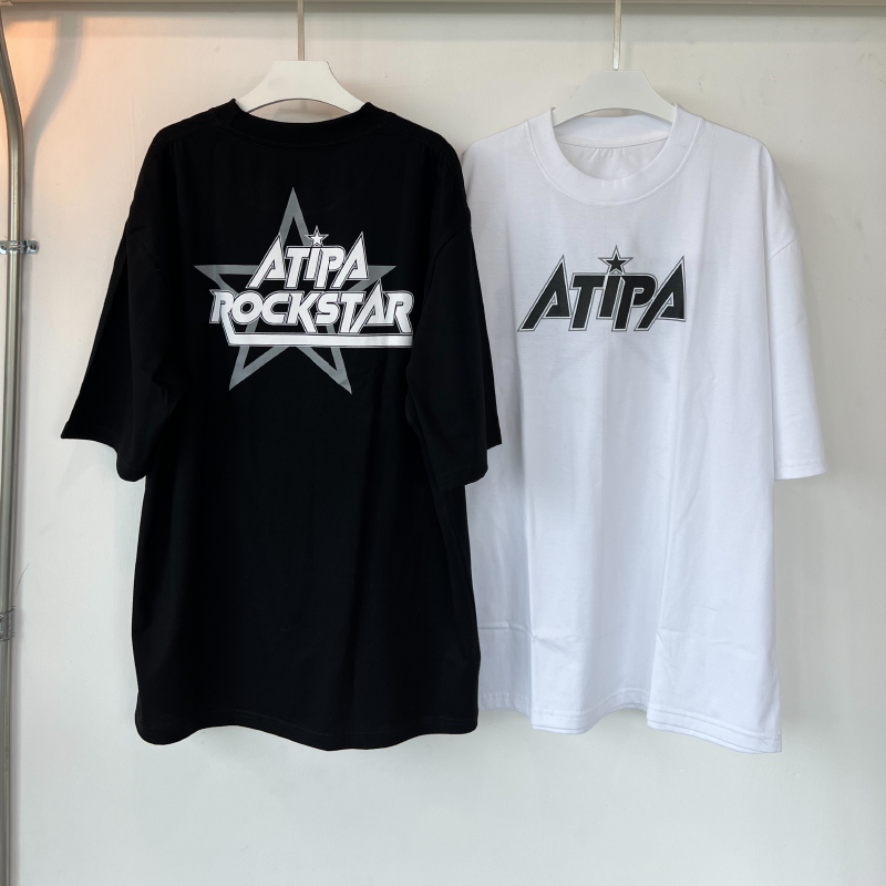 Atipashop - ROCKSTAR ATIPA T-SHIRT เสื้อยืด เสื้อโอเวอร์ไซส์ สกรีนลาย ...