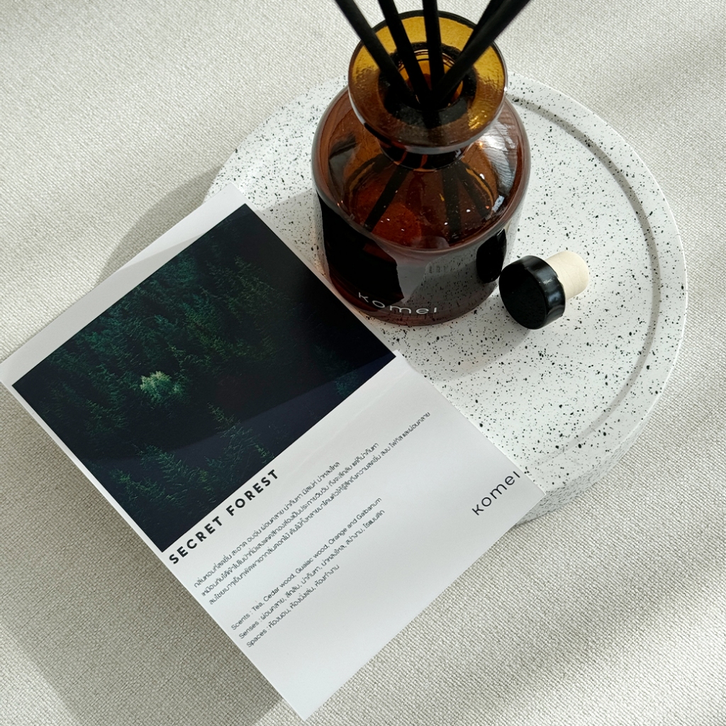 ก้านไม้หอม Reed diffuser กลิ่น Secret Forest ก้านกระจายกลิ่น อโรมา ปรับ ...