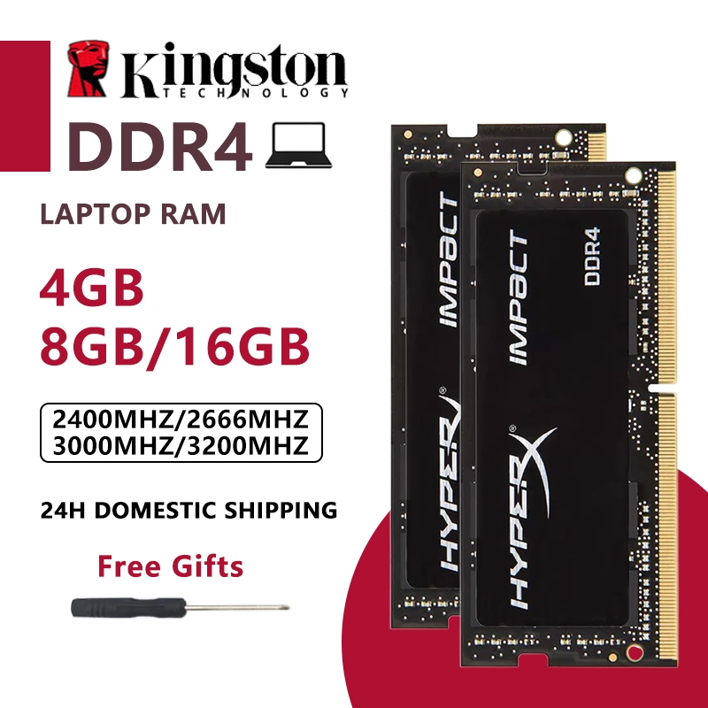 Kingston Hyperx Impact DDR4 RAM Laptop SOIDMM Memory 4GB 8GB 16GB 2133Mhz 2400Mhz 2666Mhz ...