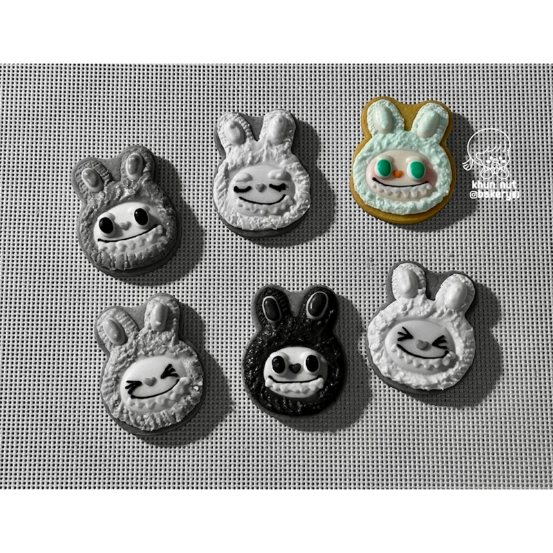 labubu cookies คุกกี้รอยัลไอซิ่งน้องลาบูบู้ ขนาด 4.2*5.3 ซม. | Shopee ...