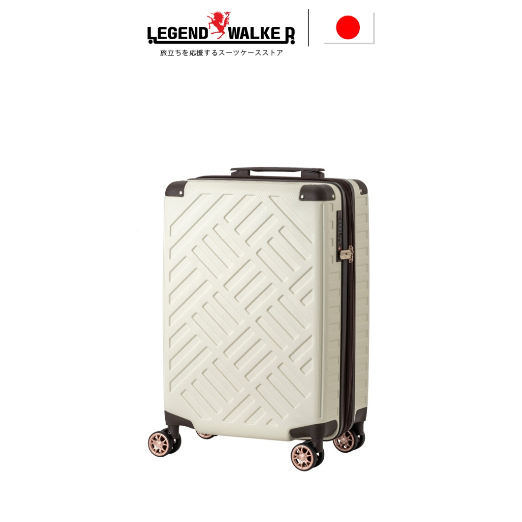 Legend Walker Deck Zipper Plus 5514-49 กระเป๋าเดินทางเคลือบผิวนูน ขยาย ...