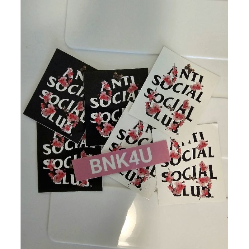 [ ของแท้ ] สติ๊กเกอร์ ANTI SOCIAL SOCIAL CLUB Sticker ของใหม่ พร้อมส่ง ...