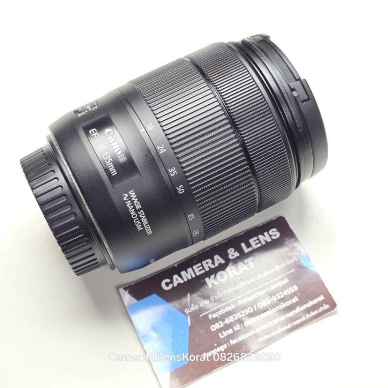 เลนส์ Canon EF-S 18-135mm F3.5-5.6 Nano USM | Shopee Thailand