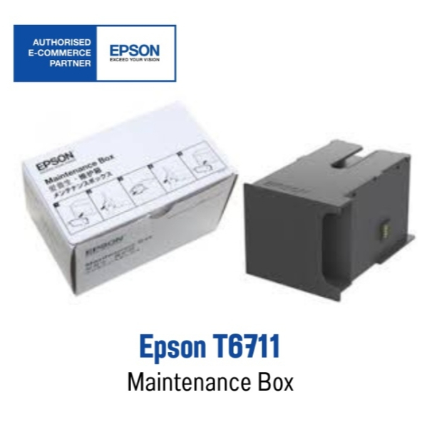 Epson T671100 Maintenance Box ตลับซับหมึก (T6711) | Shopee Thailand