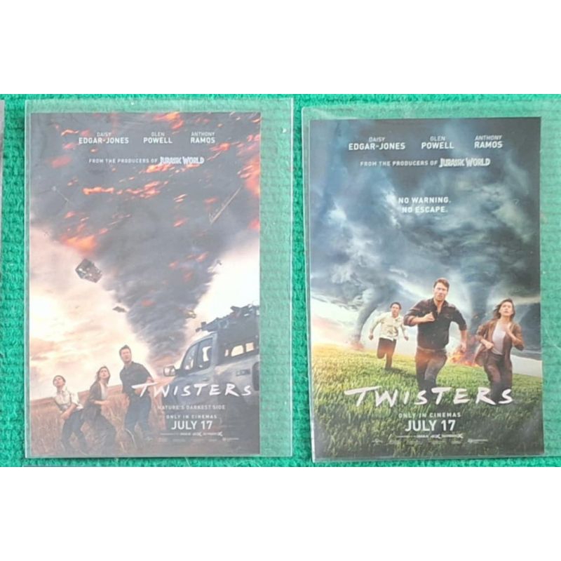 โปสเตอร์ IMAX Poster Twisters ทวิสเตอร์ ลิขสิทธิ์แท้จาก Major Cineplex ...