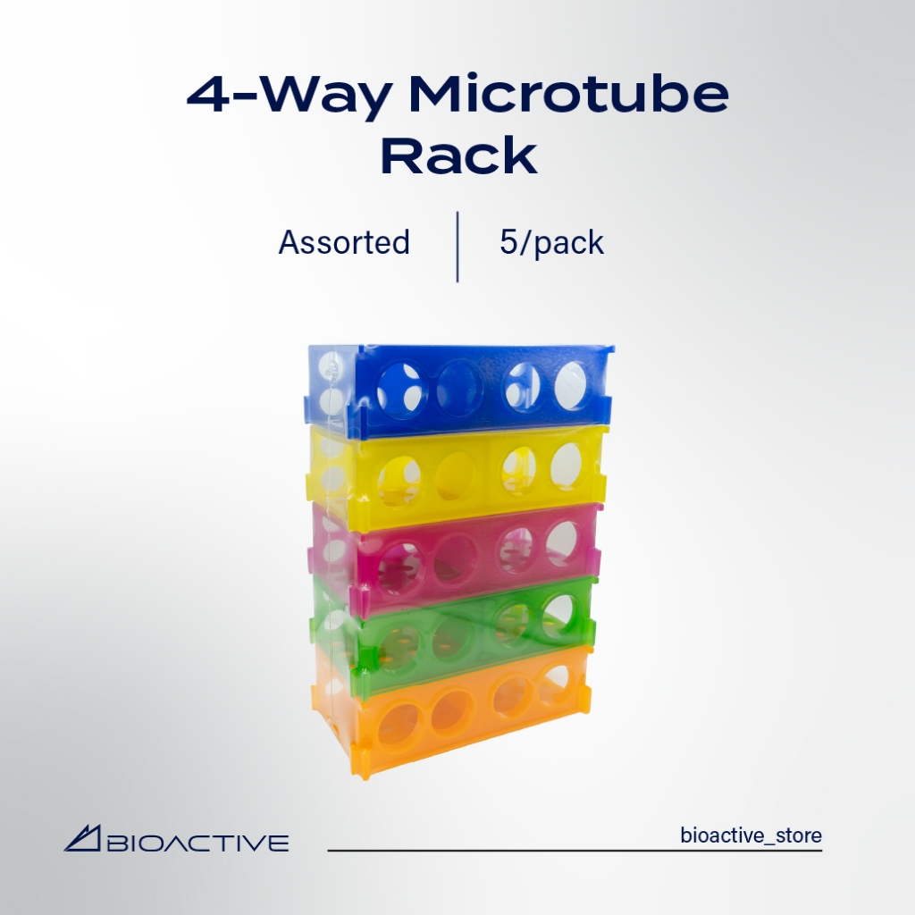 4 - Way Microtube Rack, Assorted, 5ชิ้น /pack | Shopee Thailand