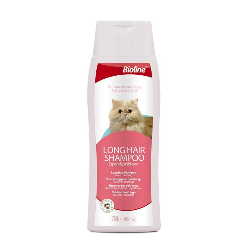 แชมพู Bioline Long Hair Cat Shampoo BL 2288 ทำให้การหวีขนง่ายขึ้นด้วย ...