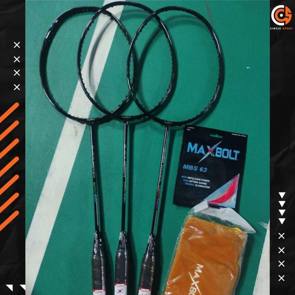 Maxbolt Black Woven Limited Edition (4U/G5) ไม้แบดมินตัน (สินค้า ...