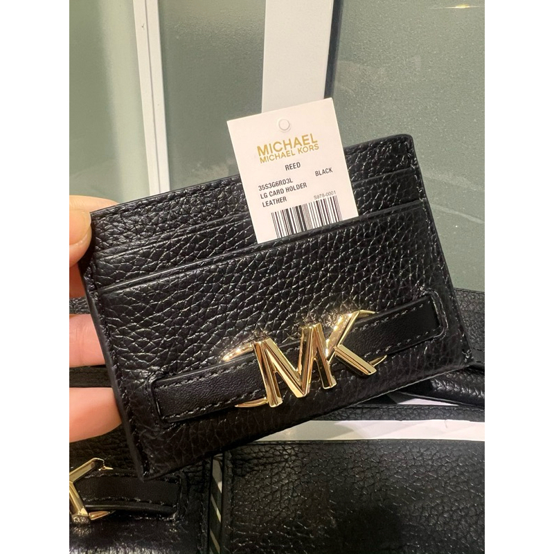 พร้อมส่ง Michael kors reed lg card holder leather | Shopee Thailand