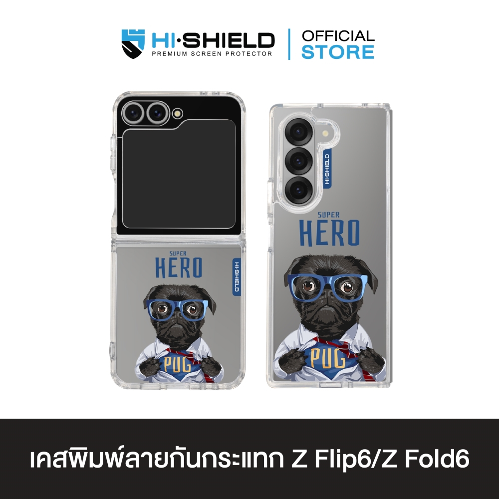 [ZFLIP6 / ZFOLD6] HI-SHIELD Stylish เคสใสกันกระแทก Samsung ZFLIP6 ...