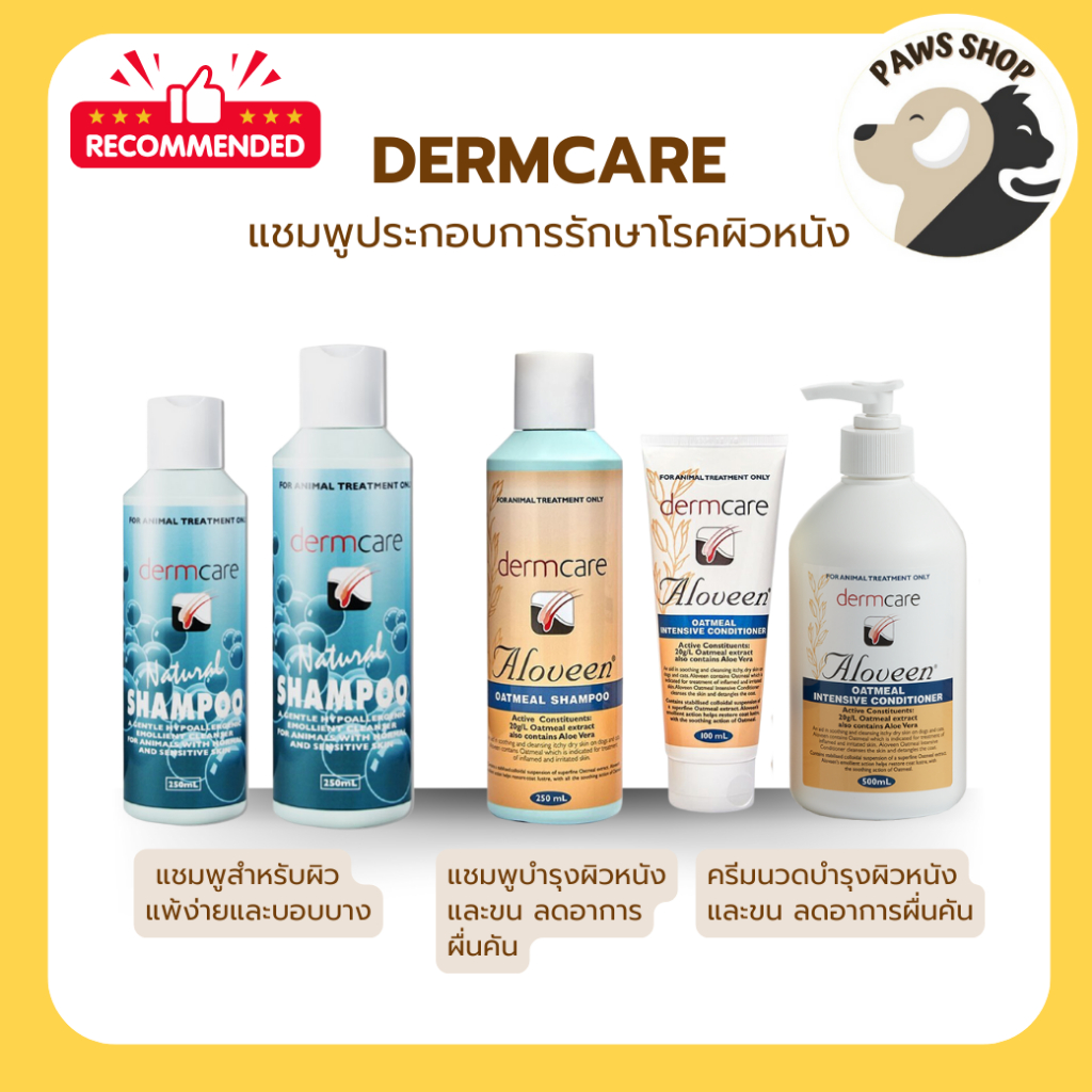 Dermcare Natural Shampoo Exp.30.10.24 / Aloveen Shampoo / Aloveen ...
