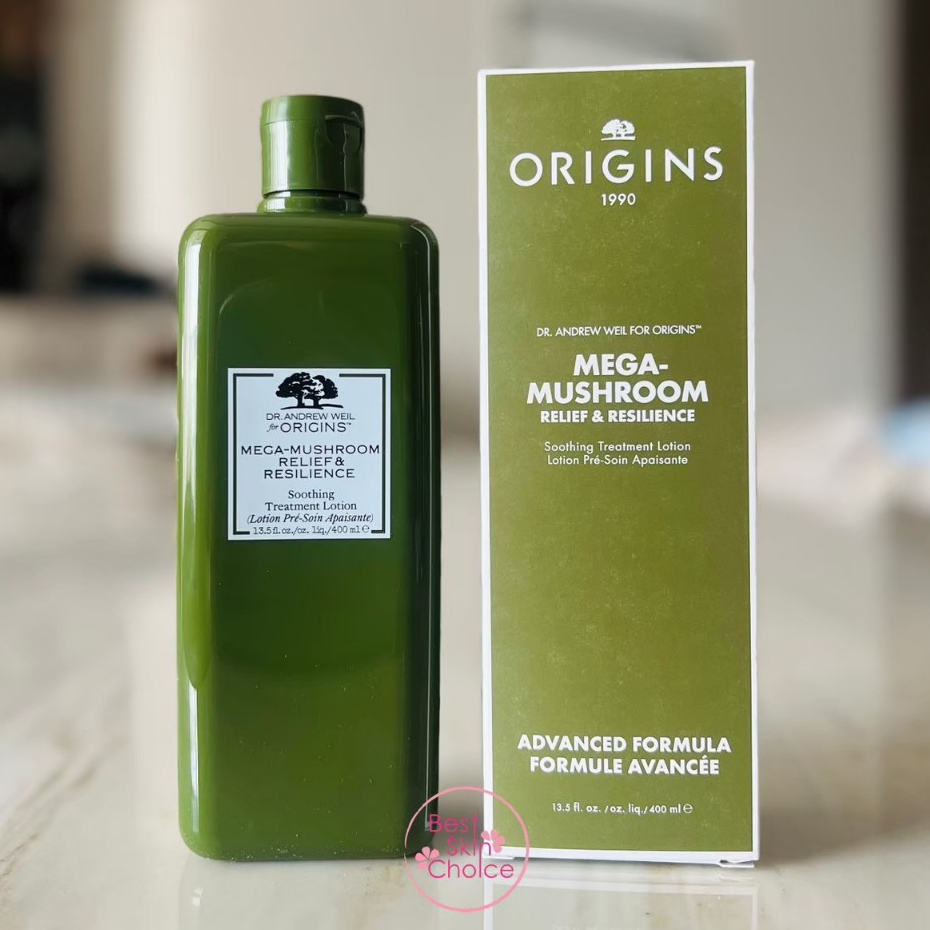 ORIGINS MEGA-MUSHROOM Relief Resilience Soothing Treatment Lotion 400ml | Shopee Thailand