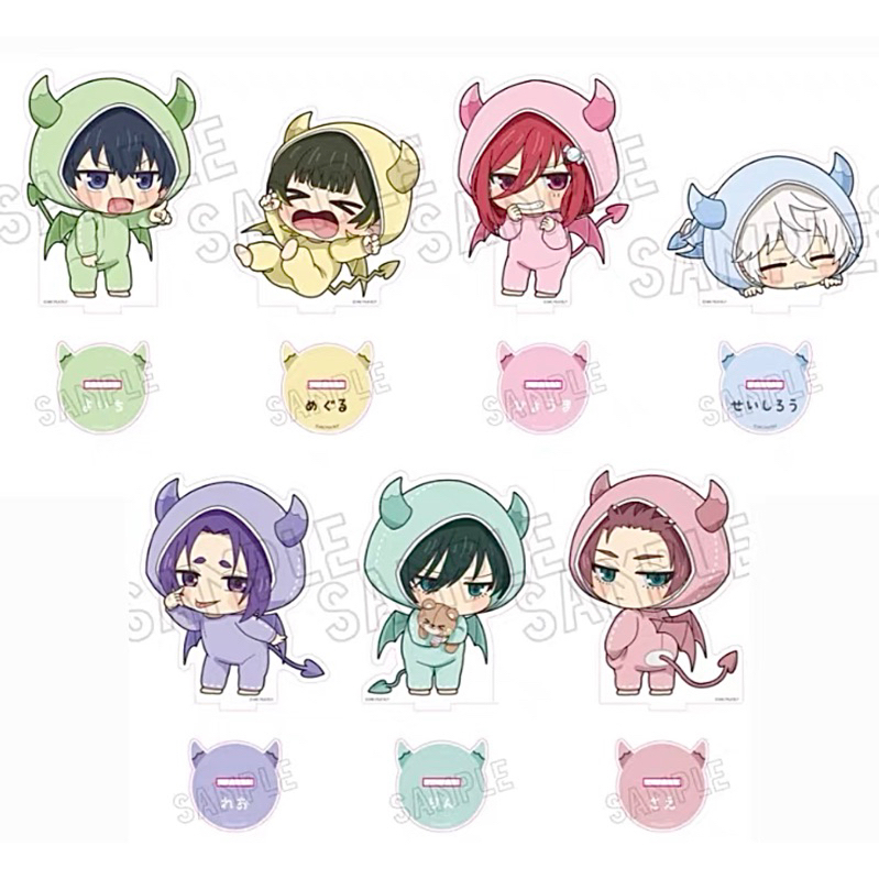 blue lock x favoteriA angel&devil สแตนดี้อะคริลิคอนิเมะบูลล็อค ขังดวล ...