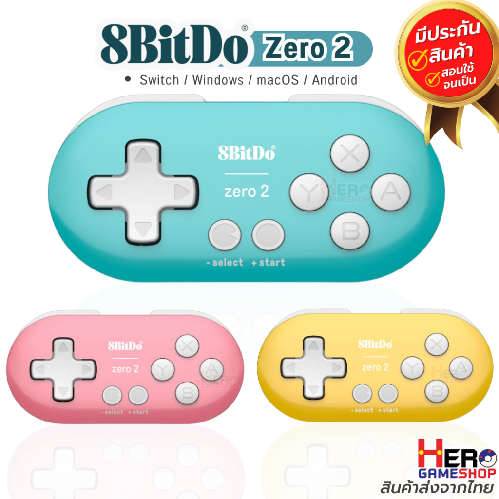[8Bitdo] Zero 2 Bluetooth Wireless Gamepad/Controller For Switch ...
