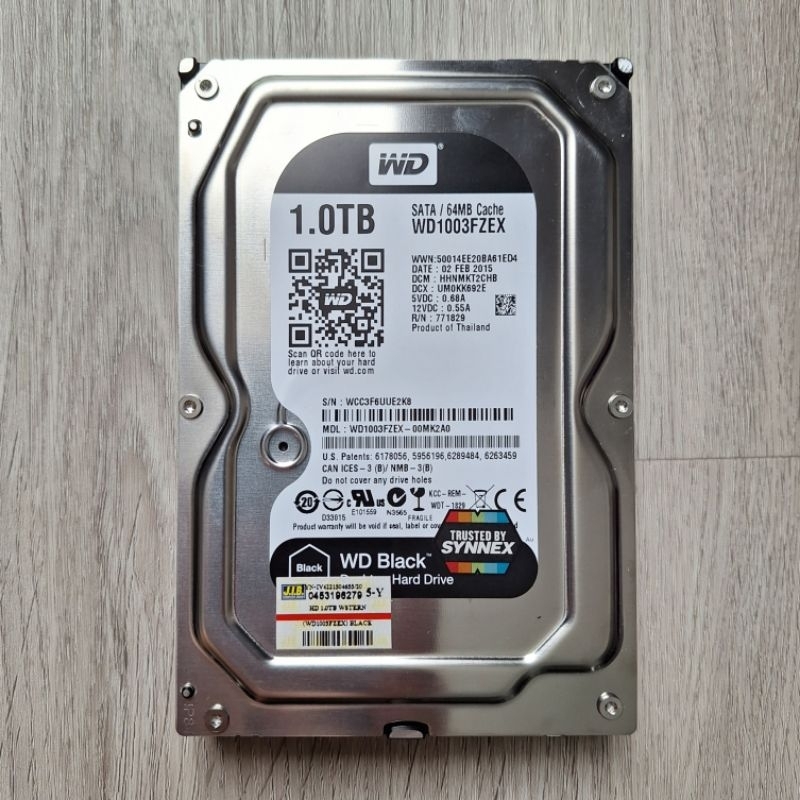 *มือสอง Hard disk WD black 1TB 3.5" SATA | Shopee Thailand