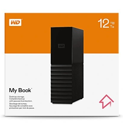 WD MY BOOK 12 TB EXTERNAL HDD (ฮาร์ดดิสก์ภายนอก) | Shopee Thailand