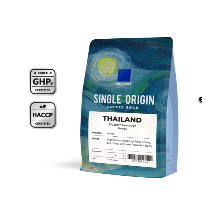 Bluekoff เมล็ดกาแฟ Thai Honey Process 250g | Shopee Thailand