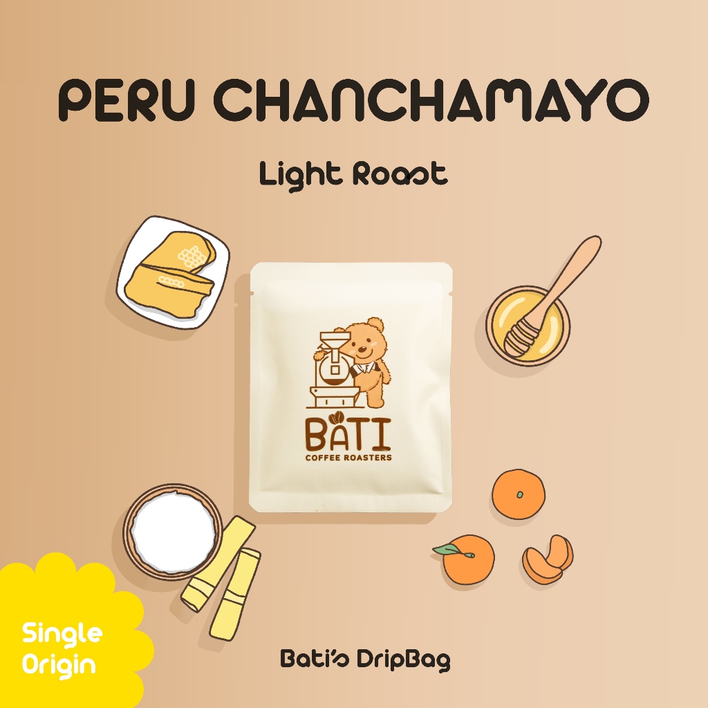 [NEW] กาแฟ drip bag คั่วอ่อน Bati Coffee Roasters - BATI'S PERU ...