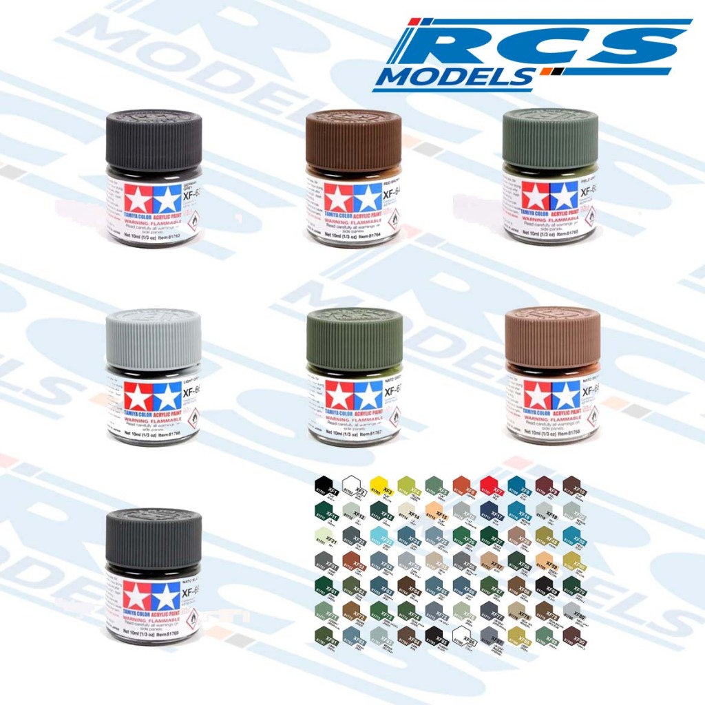 สีอะคริลิค TAMIYA ACRYLIC XF-63 81763, XF-64 81764, XF-65 81765, XF-66 ...