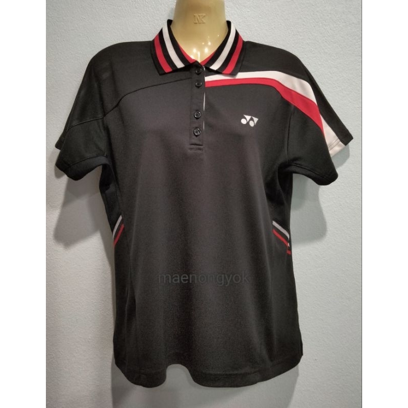 เสื้อกีฬาผู้หญิงแบรนด์ YONEX(L/162-168)เนื้อผ้าcotton | Shopee Thailand