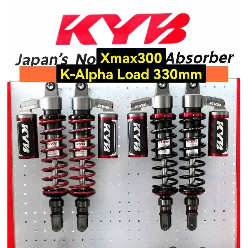 KYB Xmax 300 Load 330mm K Alpha โหลด เตี้ย โช้คแก๊ส แบรนด์ญี่ปุ่น ของแท้ | Shopee Thailand