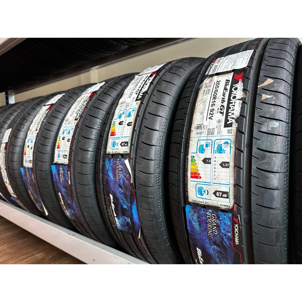 [ ของแท้!! ] ยางรถยนตร์ YOKOHAMA BluEarth-GT AE51 Size 205/60R16_92V ของปี 2023 | Shopee Thailand