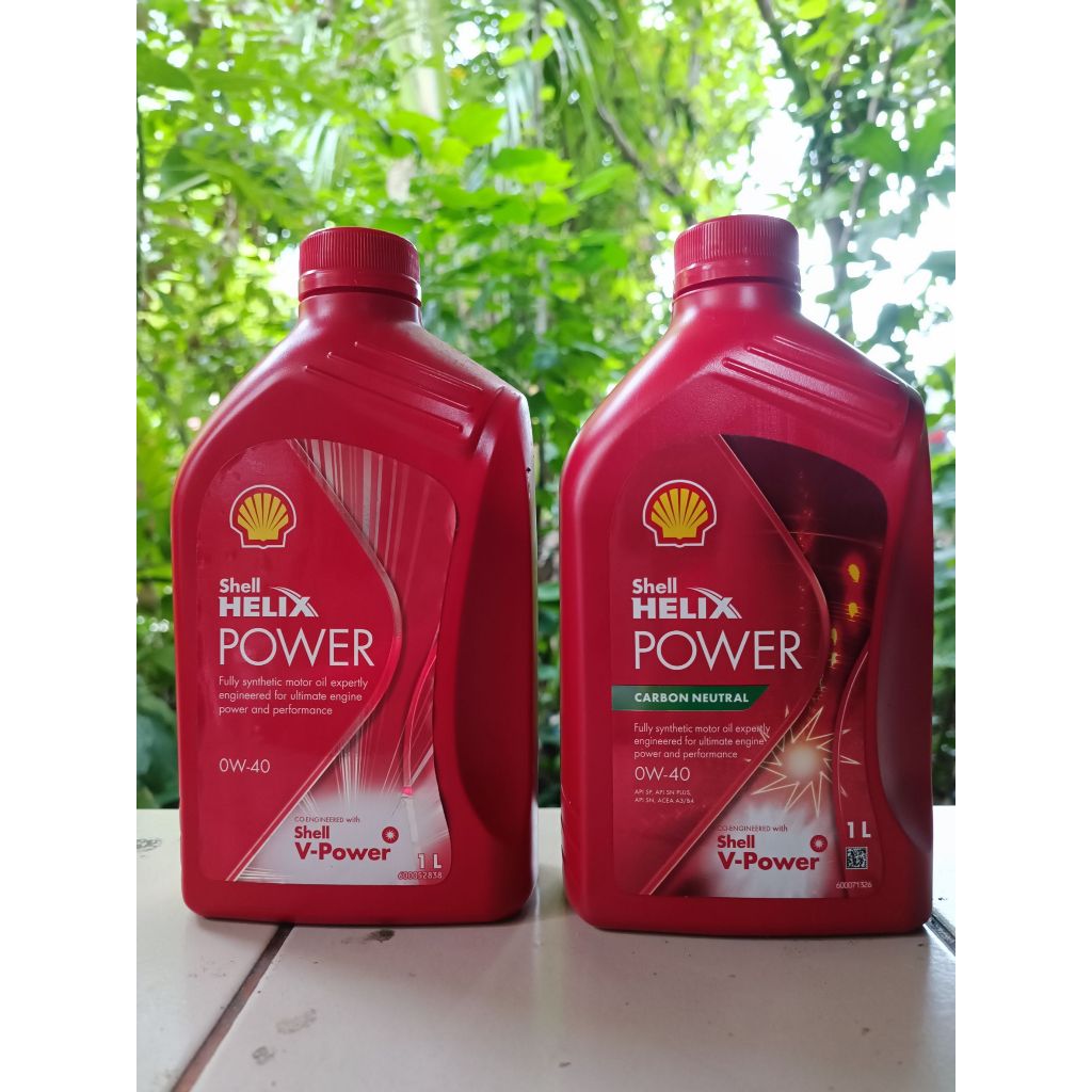 shell helix power ขนาด 1 ลิตร มีสำหรับเครื่องยนต์เบนซิล | Shopee Thailand