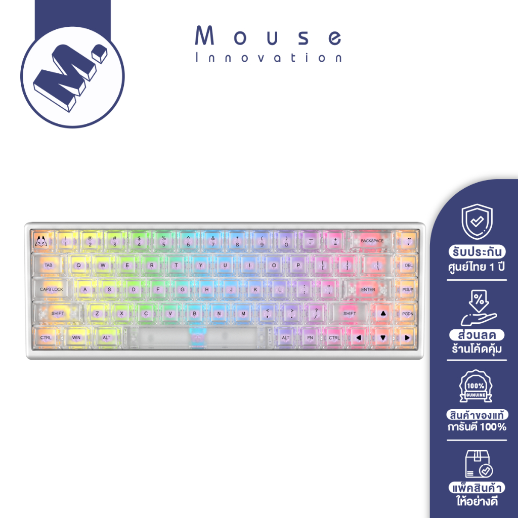 [พร้อมจัดส่ง] คีย์บอร์ด Arbiter Studio Polar 65 (Rapid Trigger, SOCD ...